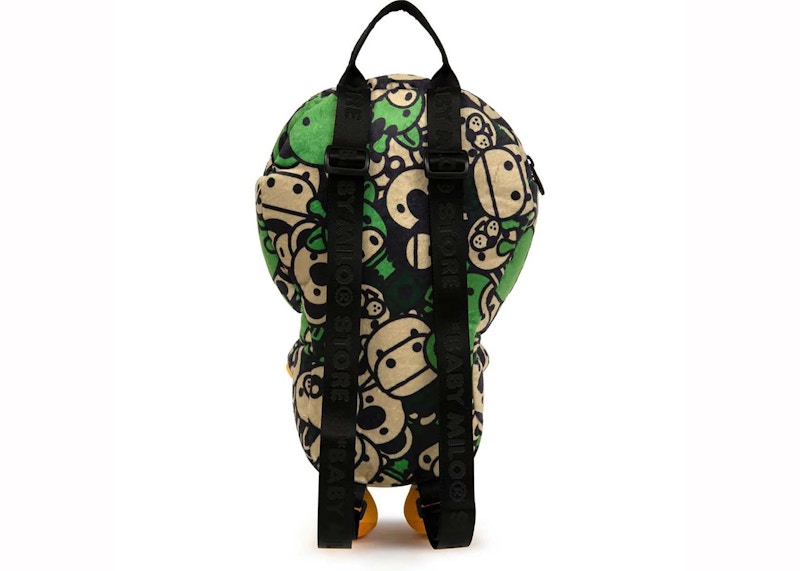 BAPE Baby Milo Plush Backpack Green - US