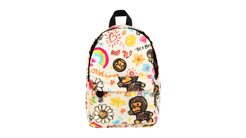 BAPE Baby Milo Soft Mini Backpack Cream - FW25 - US
