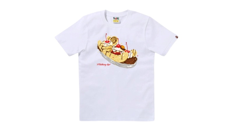 BAPE Banana Split Tee White - US