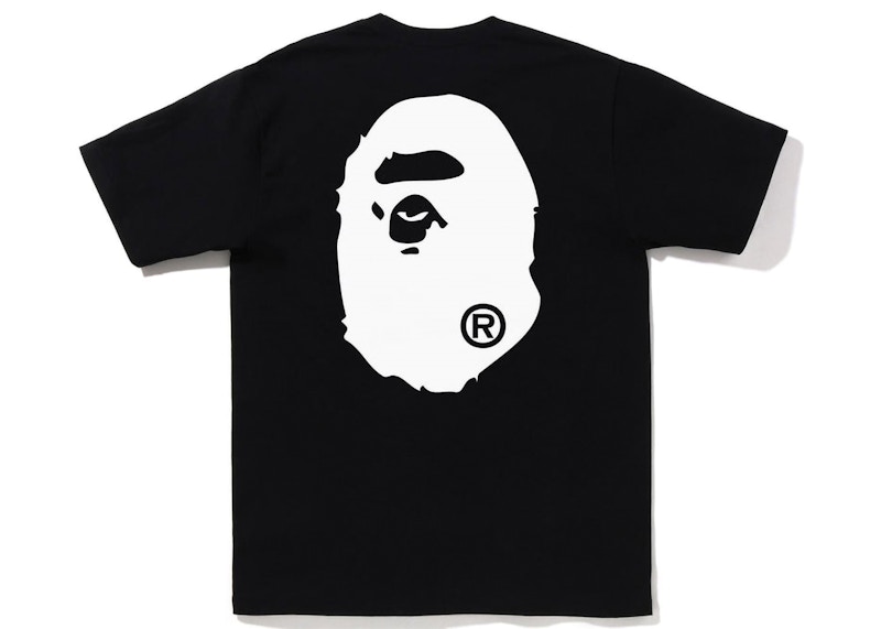 BAPE Bape Logo One Point Tee Black Men's - FW22 - US