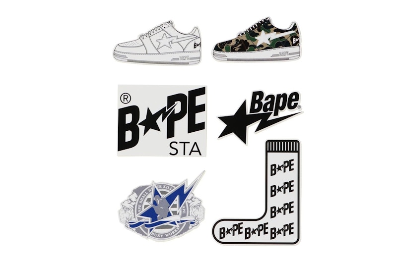 BAPE Bapesta Stickers Multi - SS20 - US