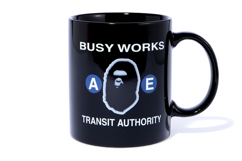 BAPE Busy Works Mug Black - SS20 - US