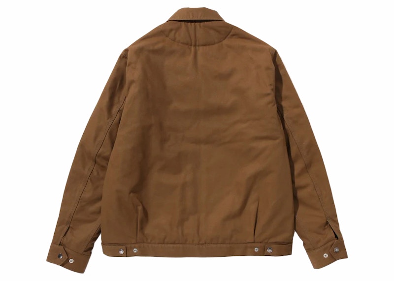 BAPE Canvas Work Jacket Brown Men's - FW23 - US