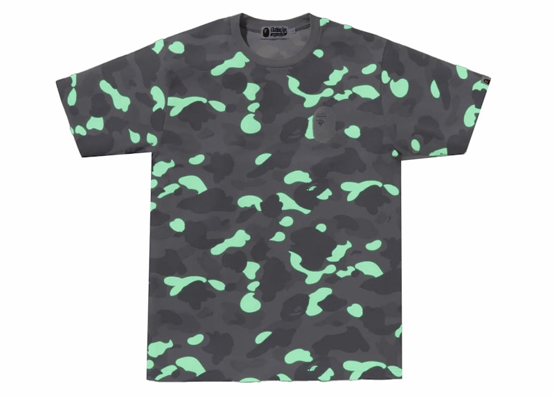 BAPE City Camo Large Ape Head Tee Grey Men's - SS24 - US