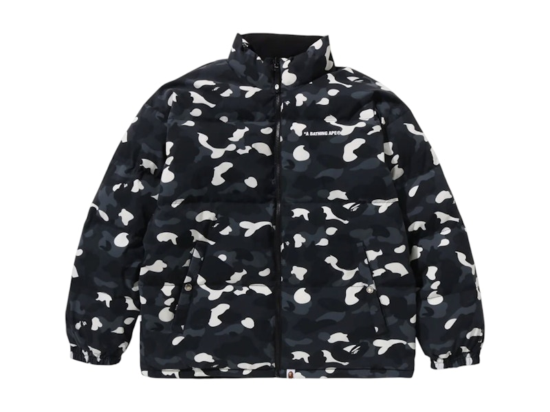 BAPE City Camo Reversible Down Jacket Black Men's - FW24 - US