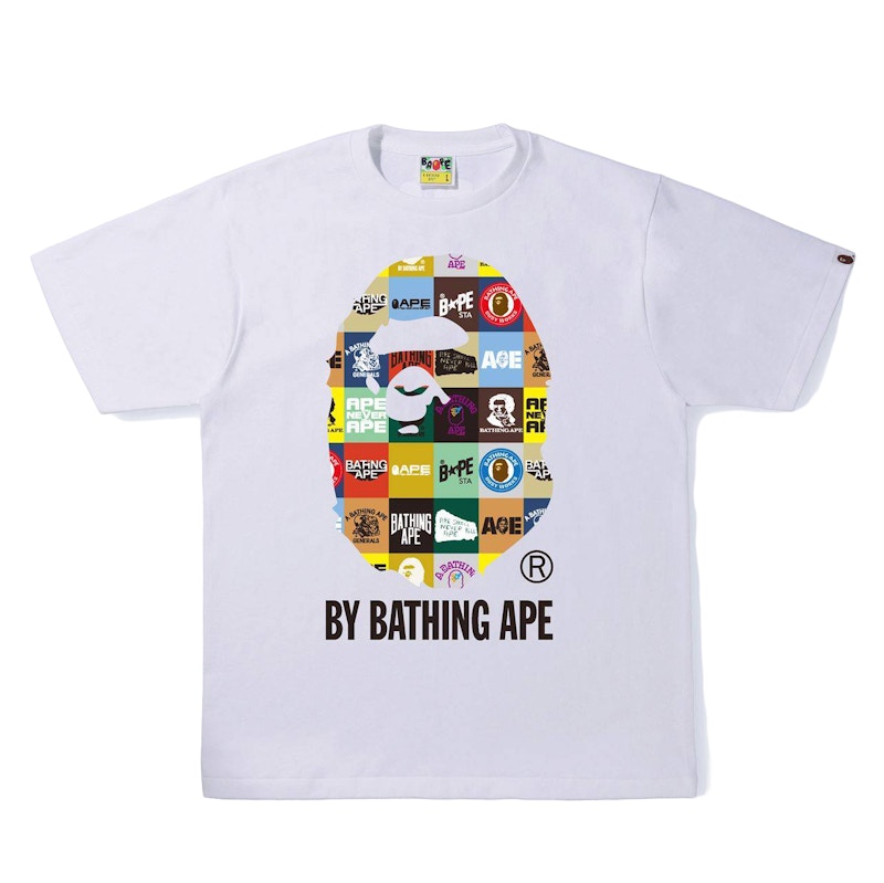 BAPE Classic Logo Ape Head Tee White Men's - SS22 - US