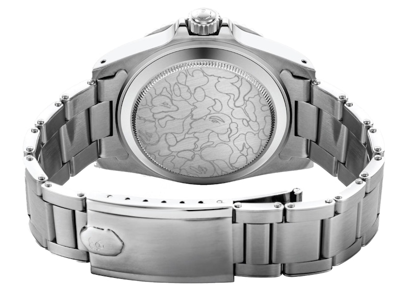 BAPE Classic Type 1 BAPEX Watch (SS21) Silver Men's - SS21 - US