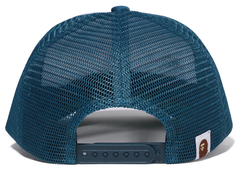 BAPE College Mesh Cap (SS24) Blue Men's - SS24 - US