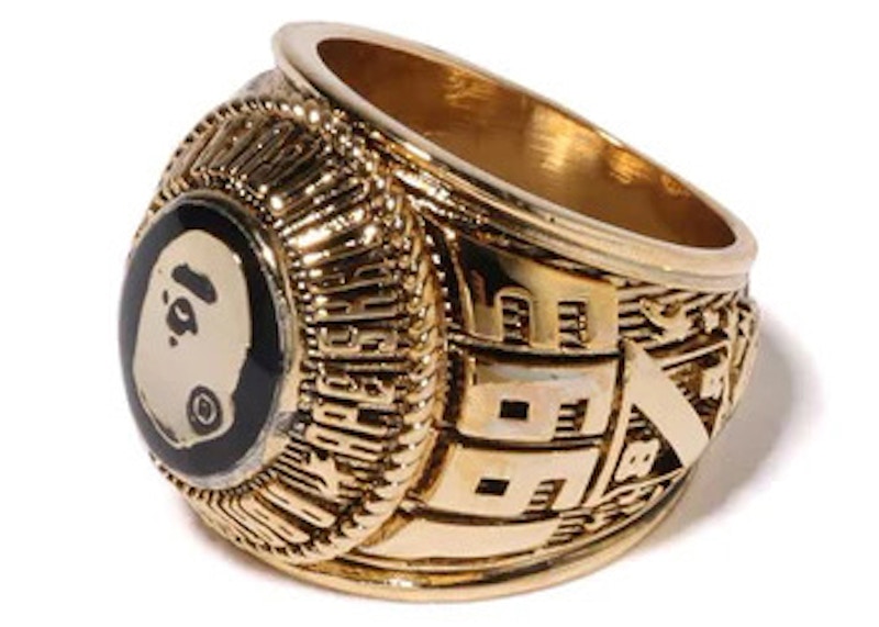 BAPE College Ring Gold - FW23 - US
