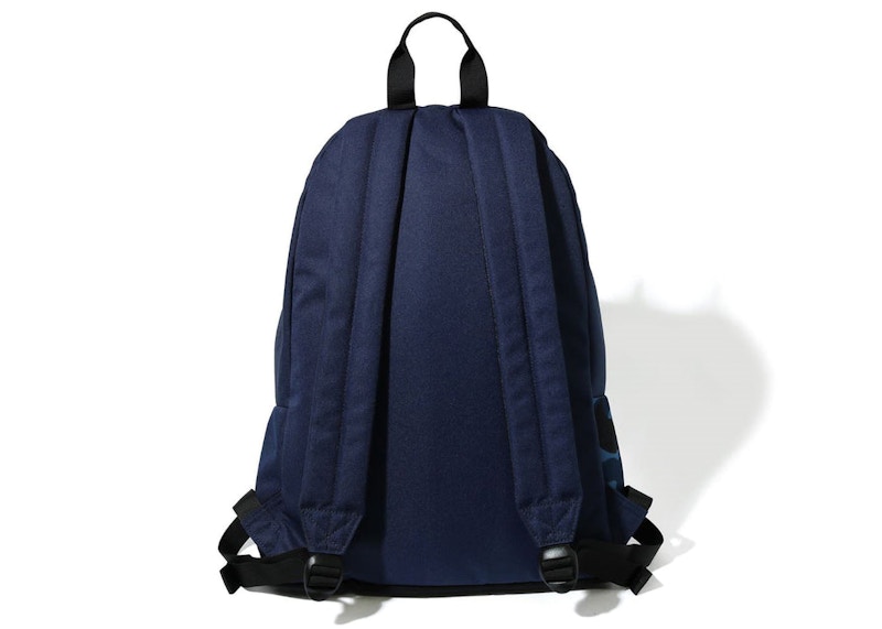 BAPE Color Camo Shark Day Backpack Navy - SS23 - US