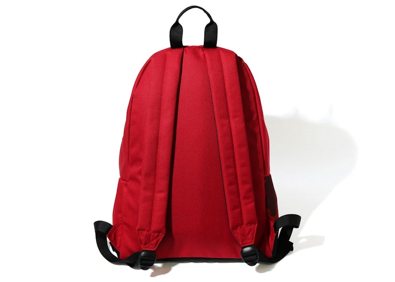 BAPE Color Camo Shark Day Backpack Red - SS23 - US