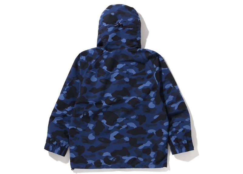 BAPE Color Camo Snowboard Jacket (FW22) Navy Men's - FW22 - US