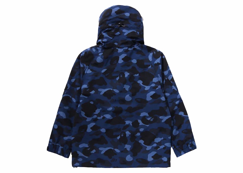 BAPE Color Camo Snowboard Jacket (SS24) Navy Men's - SS24 - US