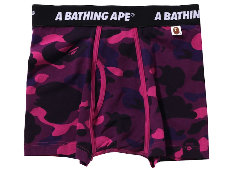 BAPE Color Camo Trunks Purple Men's - SS22 - US