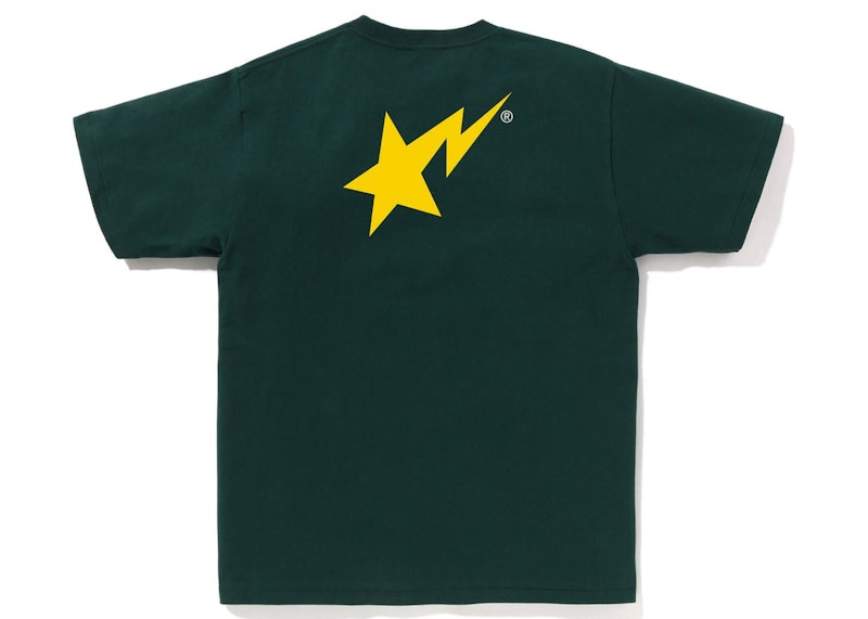 BAPE Colors Bape Sta Logo Tee (SS23) Green Men's - SS23 - US