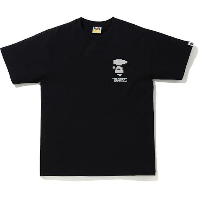 BAPE Digital Camo Tee Black/Gray Men's - FW20 - US