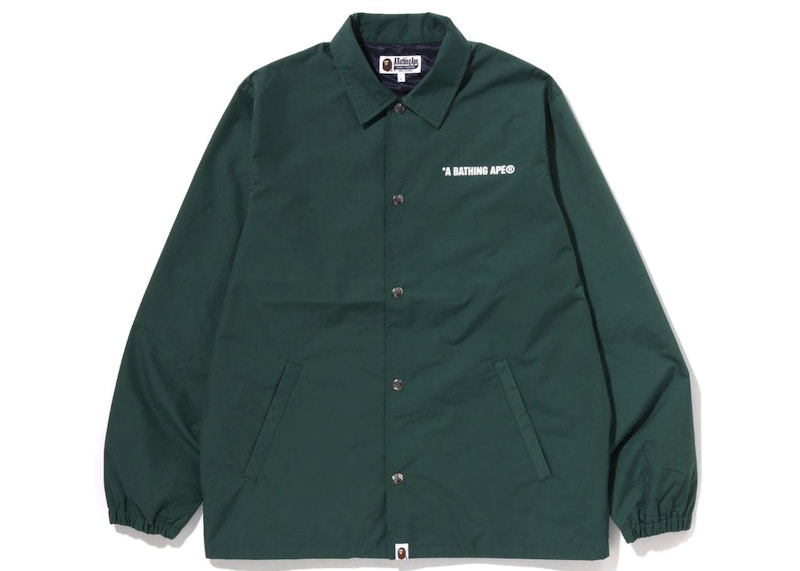 BAPE Giant Ape Head Coach Jacket Green Men's - FW22 - US