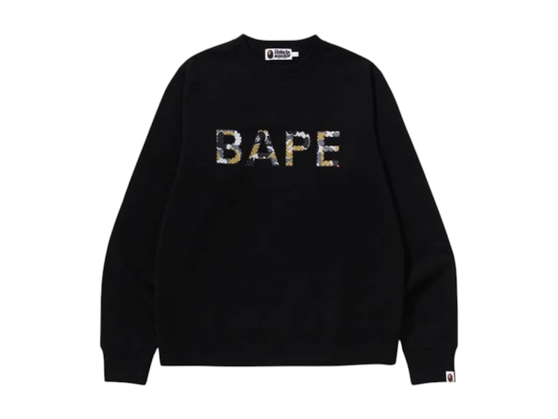 BAPE Ginza Store Exclusive Crewneck Black Men's - FW24 - US