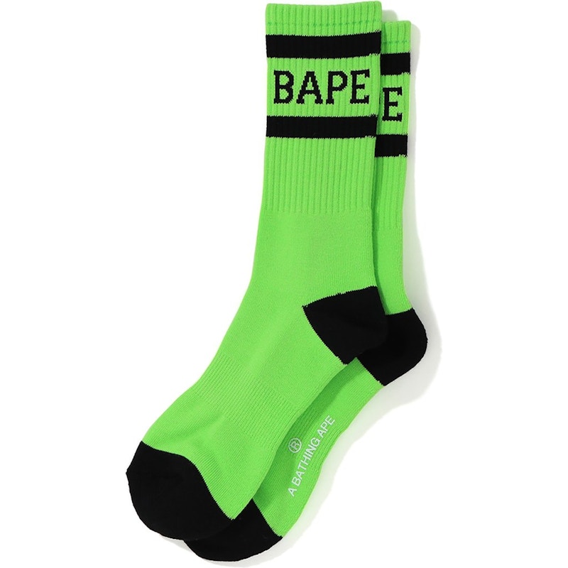 BAPE High Socks Green Men's - FW19 - US
