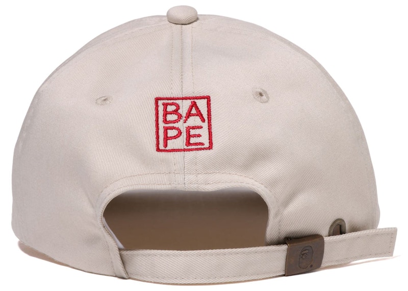 BAPE Japanese Motif Panel Cap Ivory - SS23 - US