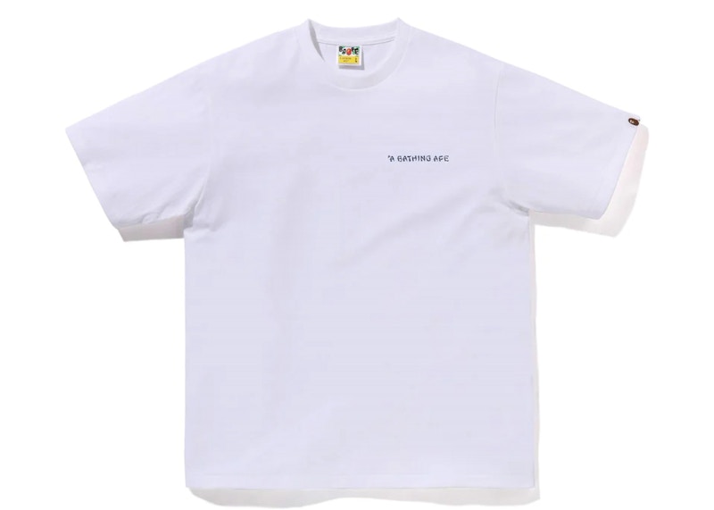 BAPE Japanese Tattoo Logo Tee White Men's - SS24 - US