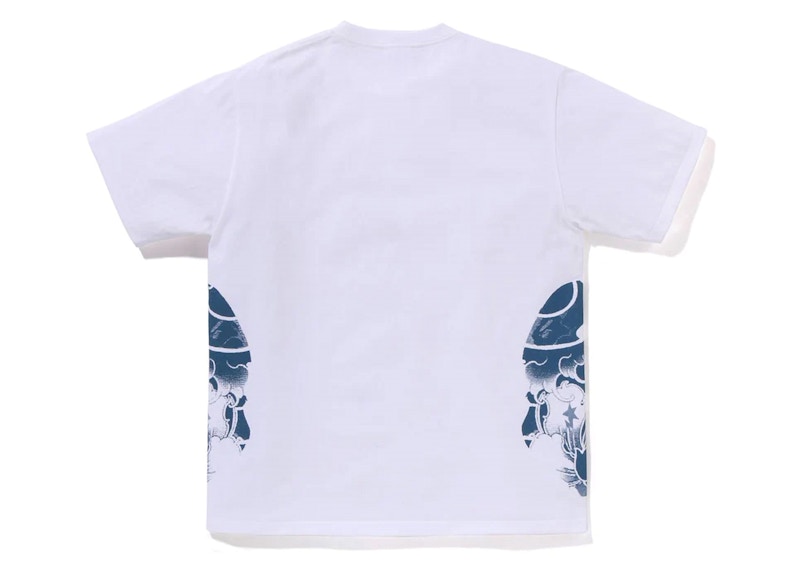 BAPE Japanese Tattoo Side Big Ape Head Tee White Men's - SS24 - US