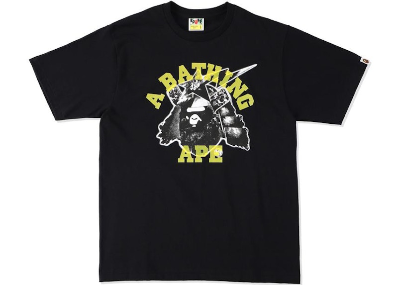 BAPE Kabuto Tee Black Men's - SS21 - US