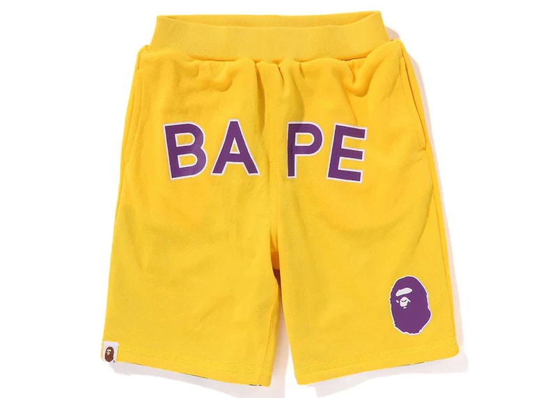 BAPE Kids' ABC Camo Mesh Reversible Shorts Blue Kids' - SS24 - US