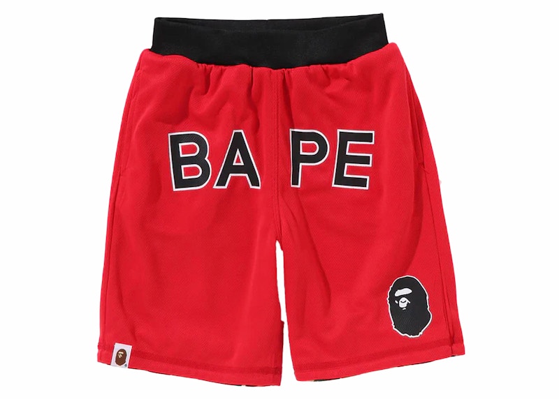 BAPE Kids' ABC Camo Mesh Reversible Shorts Green Kids' - SS24 - US