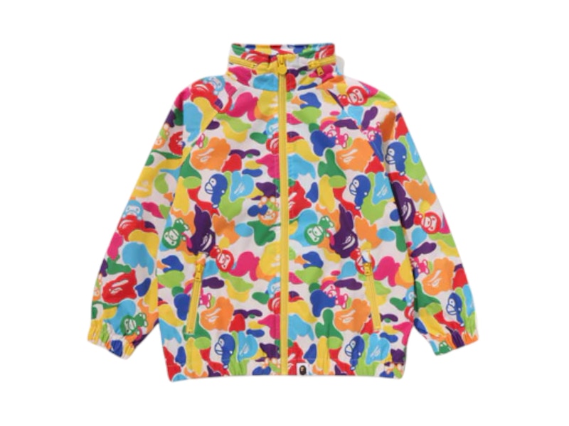 BAPE Kids Milo ABC Multi Light Jacket Multicolor - SS25 - US