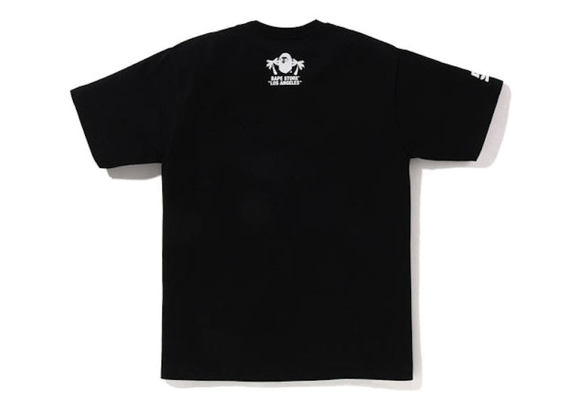 BAPE LA Store 5th Anniversary Lape Graffiti Logo Tee Black Men's - SS23 ...