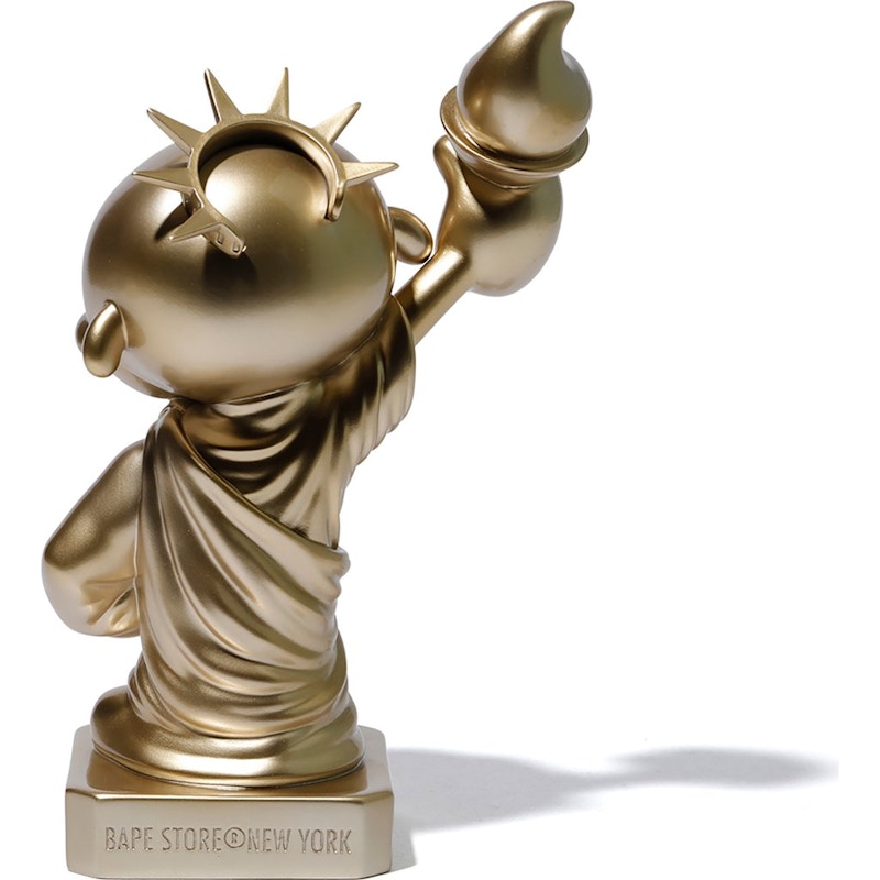 BAPE Madison Avenue Baby Milo Figure Gold