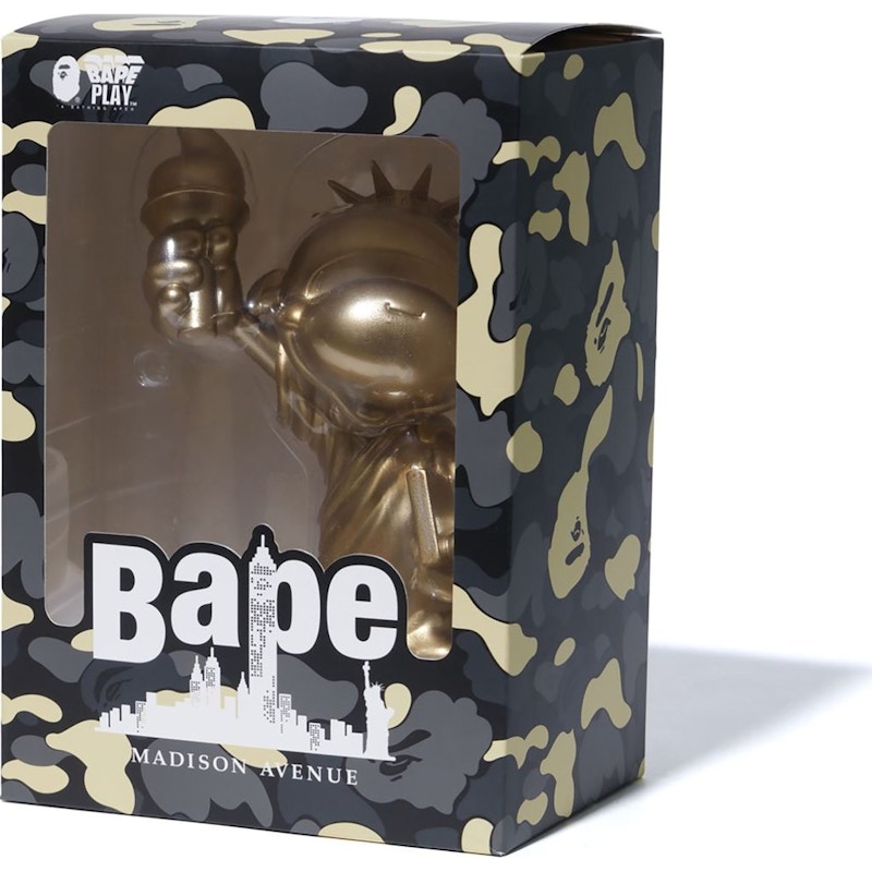 BAPE Madison Avenue Baby Milo Figure Gold