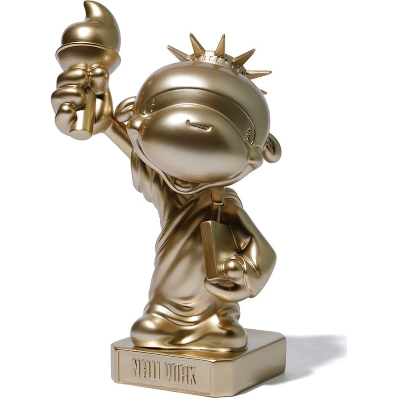 BAPE Madison Avenue Baby Milo Figure Gold - US