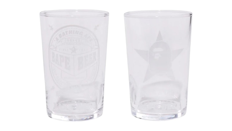 BAPE Mini Glass Set Clear Men's - SS25 - US