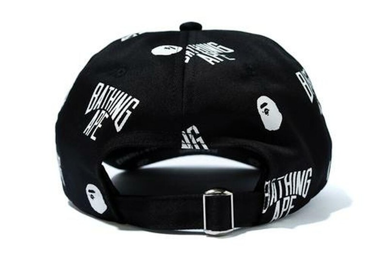 BAPE Monogram Panel Cap Black/White - US