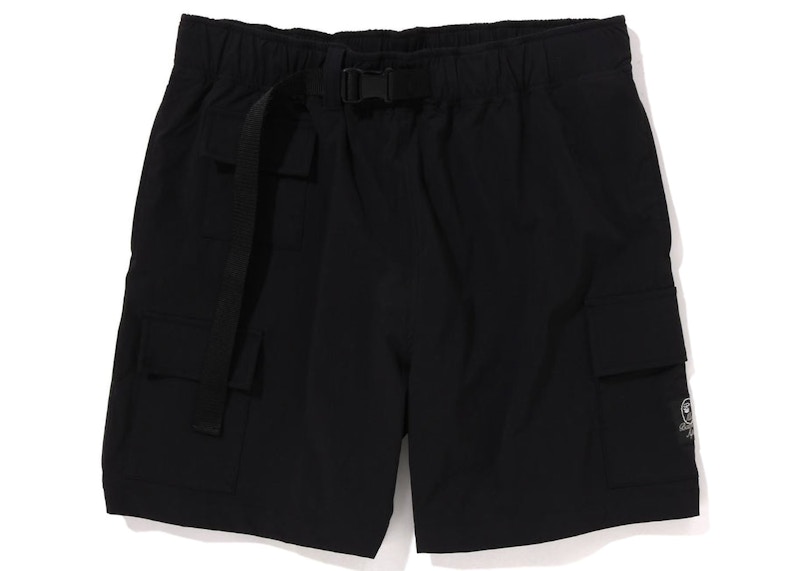 BAPE Mr Bathing Ape Multi Pocket Wide Fit Shorts Black Men's - SS23 - US