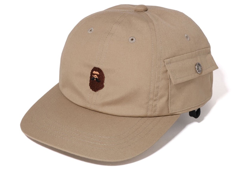 BAPE Mr Bathing Ape Pocket Cap Beige Men's - SS23 - US