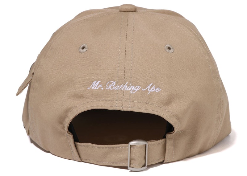 BAPE Mr Bathing Ape Pocket Cap Beige Men's - SS23 - US