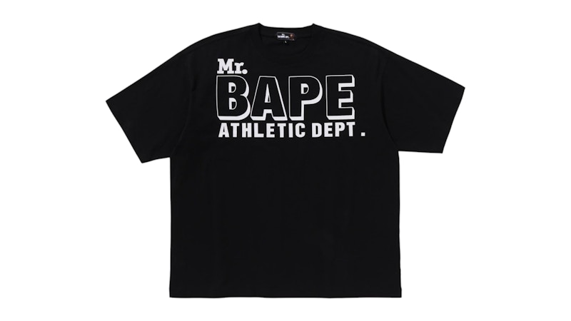 BAPE Mr.Bathing Ape Bape Logo Tee Black Men's - SS24 - US