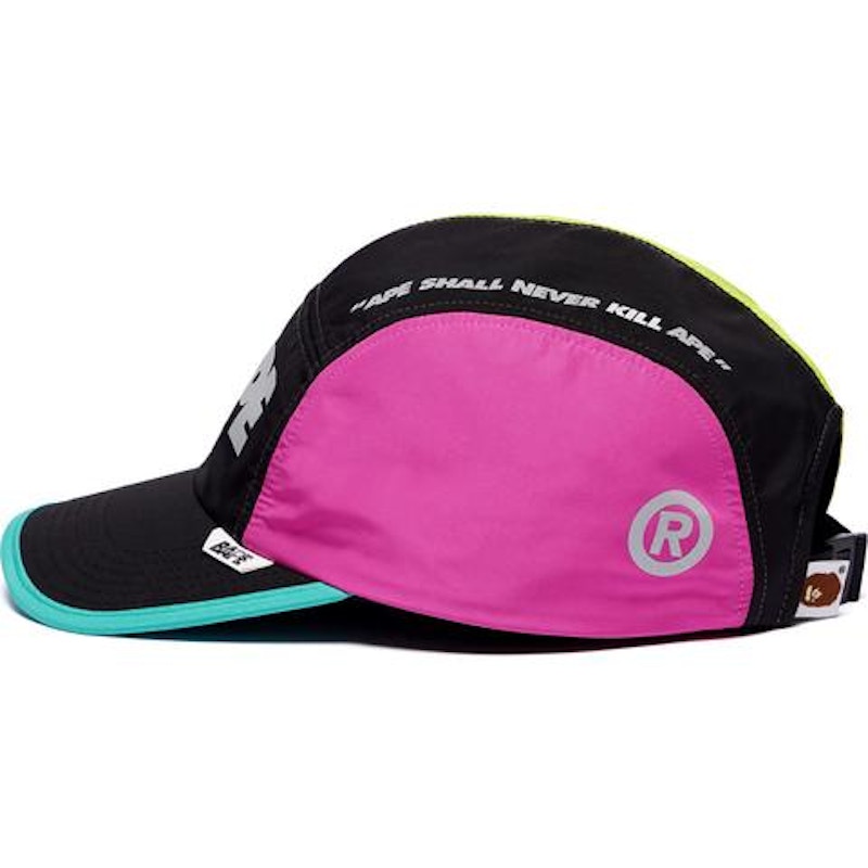 BAPE Multi Color Cap Black/Pink - SS20 - US