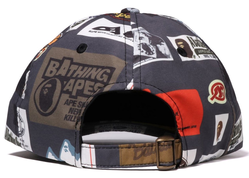 BAPE Multi Label Pannel Cap Multi - FW22 - US