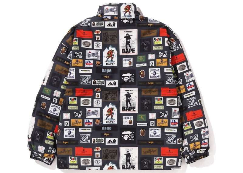 BAPE Multi Label Relaxed Fit Down Jacket Multi Men's - FW22 - US