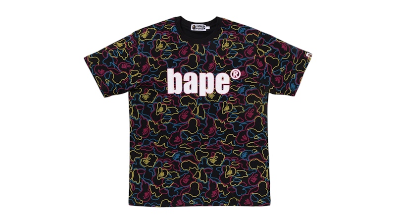 BAPE Neon Camo Tee Multi Men's - US