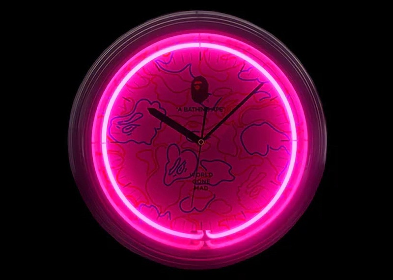 BAPE Neon Clock Multicolor - SS24 - US