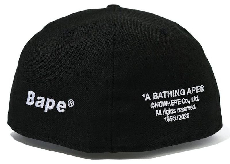 BAPE New Era 59 Fifty A Bathing Ape Cap Black Men's - US
