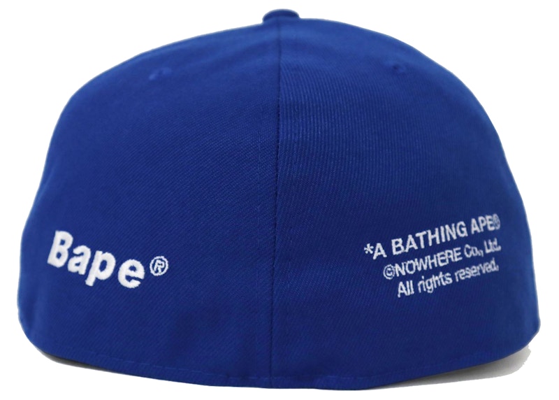 BAPE New Era A Bathing Ape 59Fifty Fitted Hat Blue Men's - FW21 - US