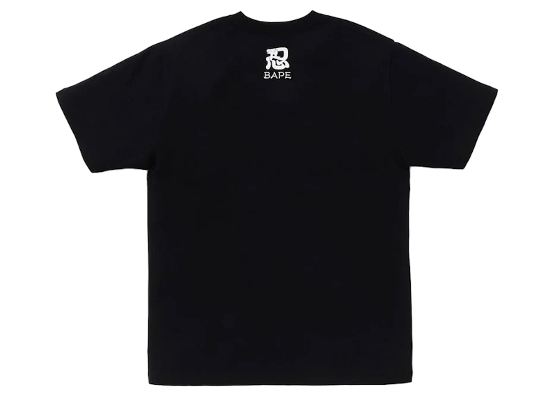 BAPE Ninja College Tee Black Men's - SS23 - US