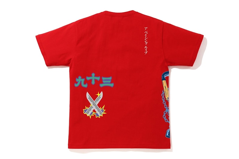 BAPE Ninja Tee Red Men's - SS20 - US
