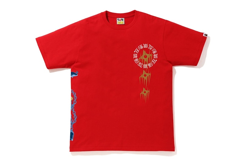 BAPE Ninja Tee Red Men's - SS20 - US